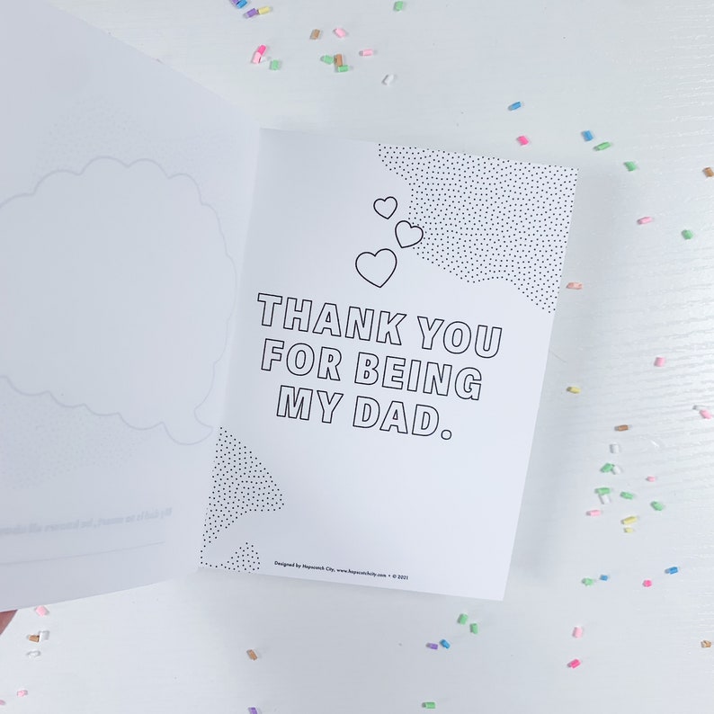 Dad and Me Printable Booklet Activity & Gift, Father's Day Gift, DIY - Etsy