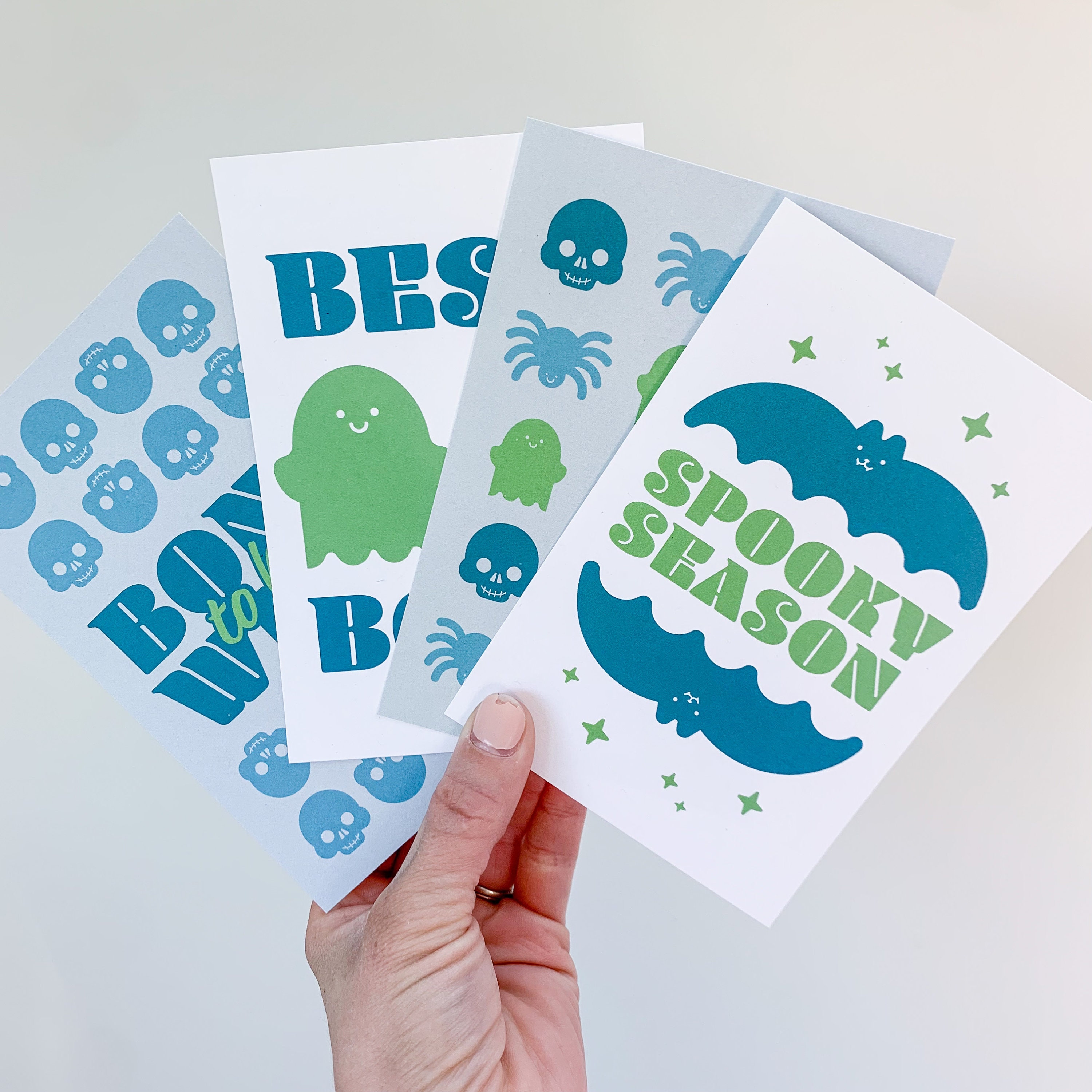 Halloween Printable Pack for Kids: Mini Prints & Coloring Sheet - Etsy