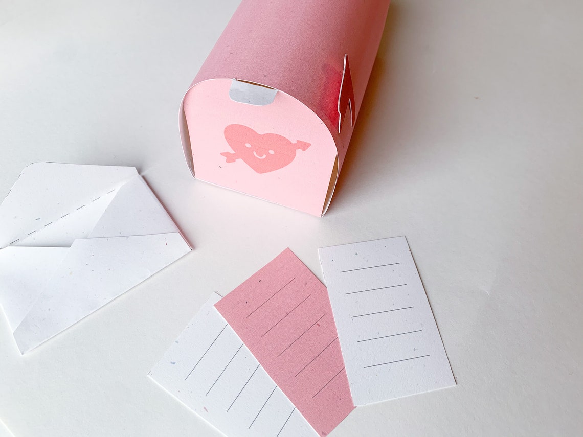 Valentines Day Mailbox Printable Template, Instant Download - Etsy