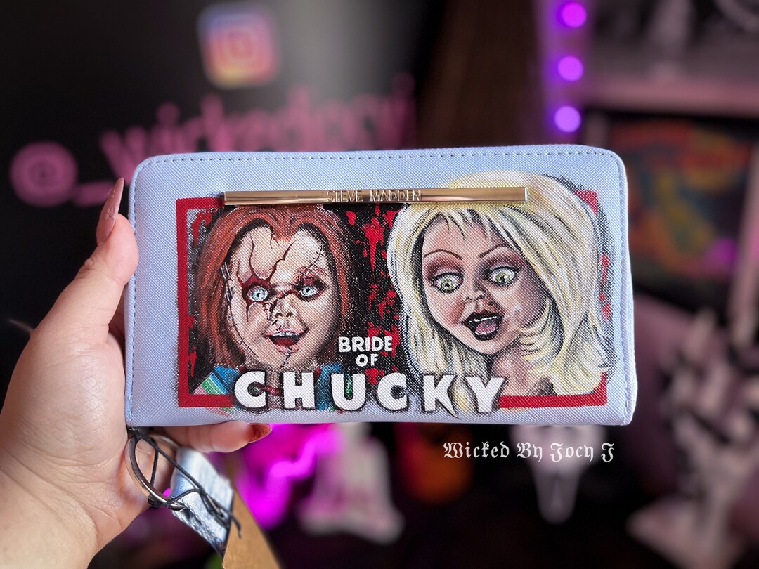 The Bride of Chucky Wristlet Wallet - Etsy