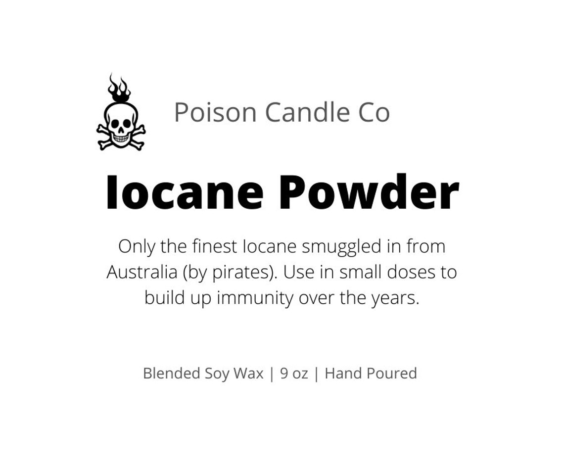 Iocane Powder - Etsy