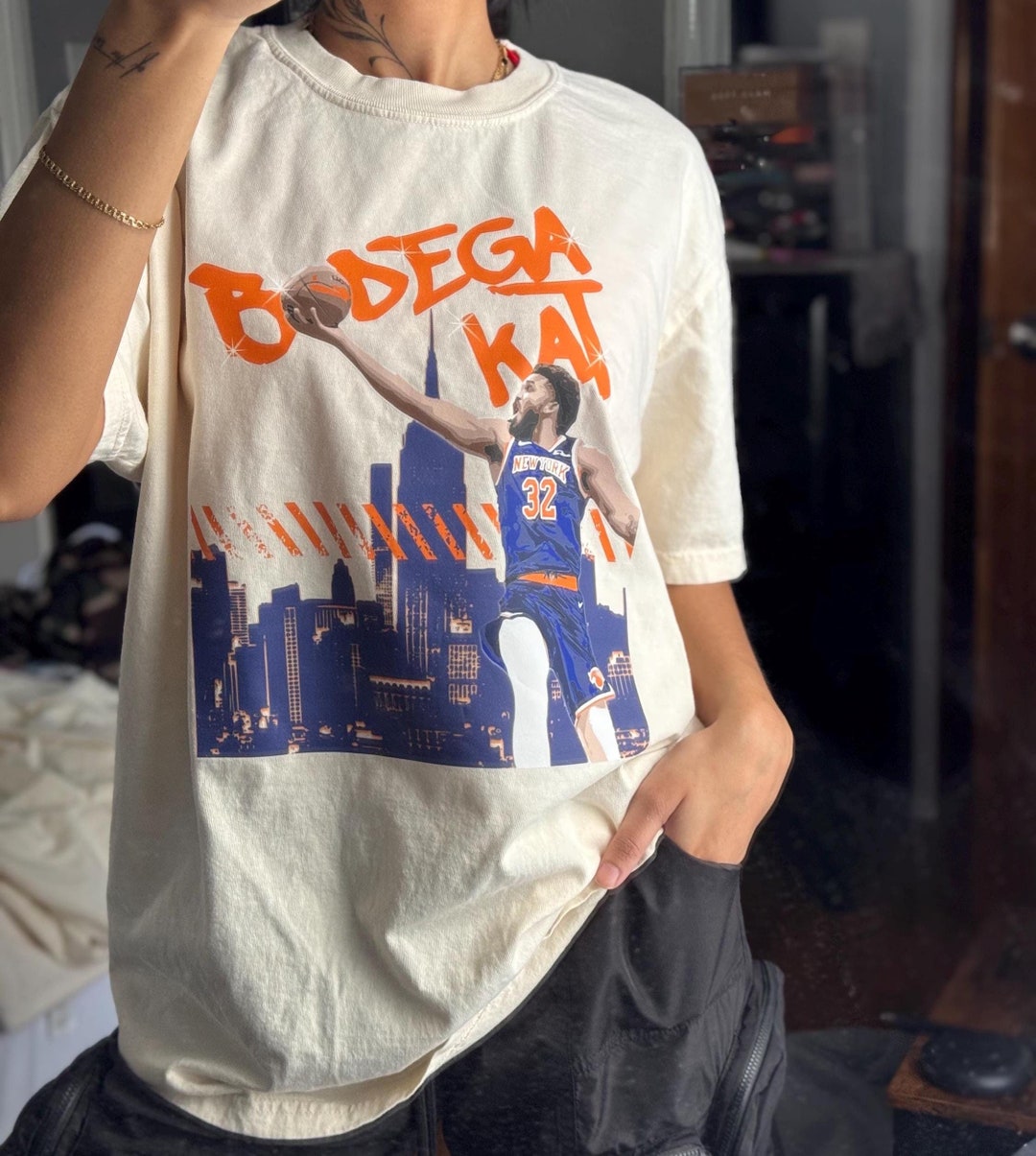 Bodega KAT Knicks Tshirt Big Bodega Karl Towns Shirt Comfort Colors NYK ...