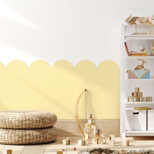 Scallop Decal Girls Decal Girls Wall Decal Girl Wall - Etsy