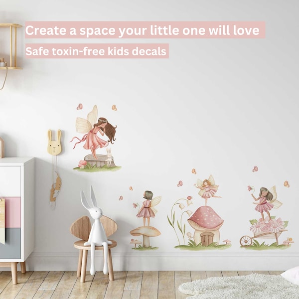 Fairy Wall Decal - Etsy