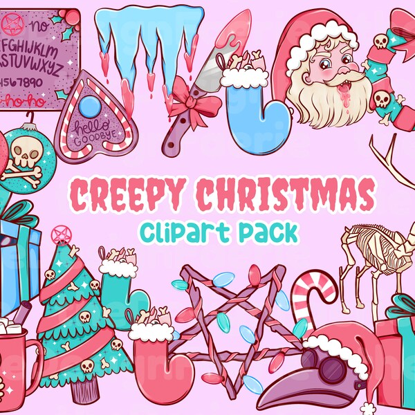Creepy Christmas - Etsy