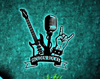 Rock N Roll Led Sign - Etsy