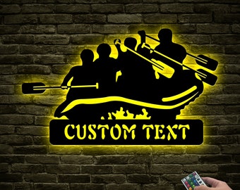 Rafting Metal Art - Etsy