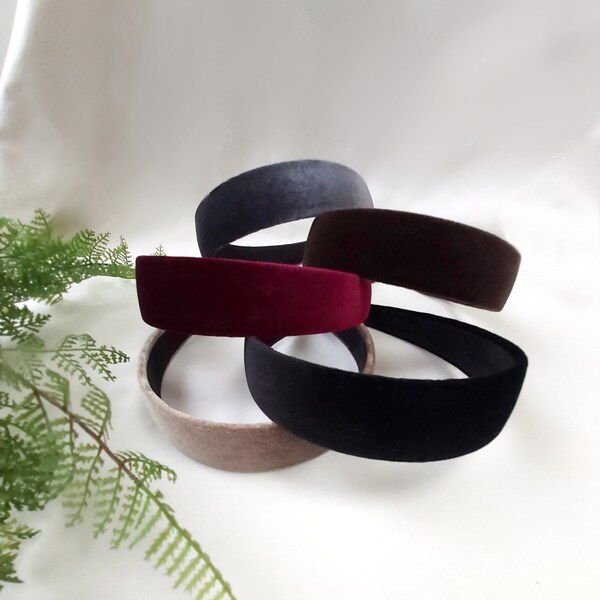 Velvet Hair Band - Etsy