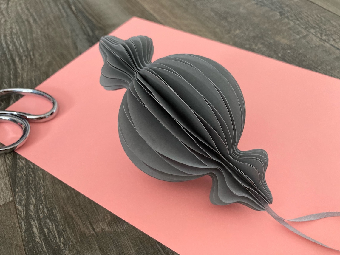 Set of 5 DIY Ornaments Christmas Ornaments 3D Tree - Etsy