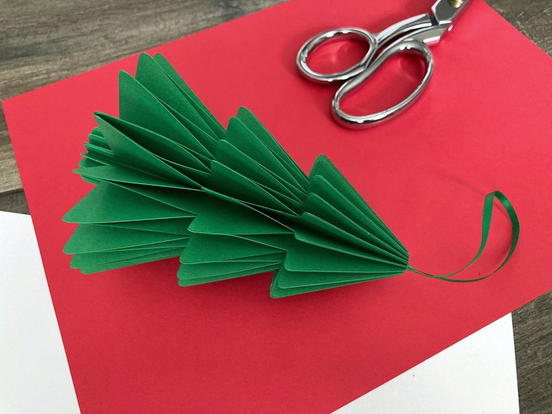 Set of 5 DIY Ornaments Christmas Ornaments 3D Tree - Etsy