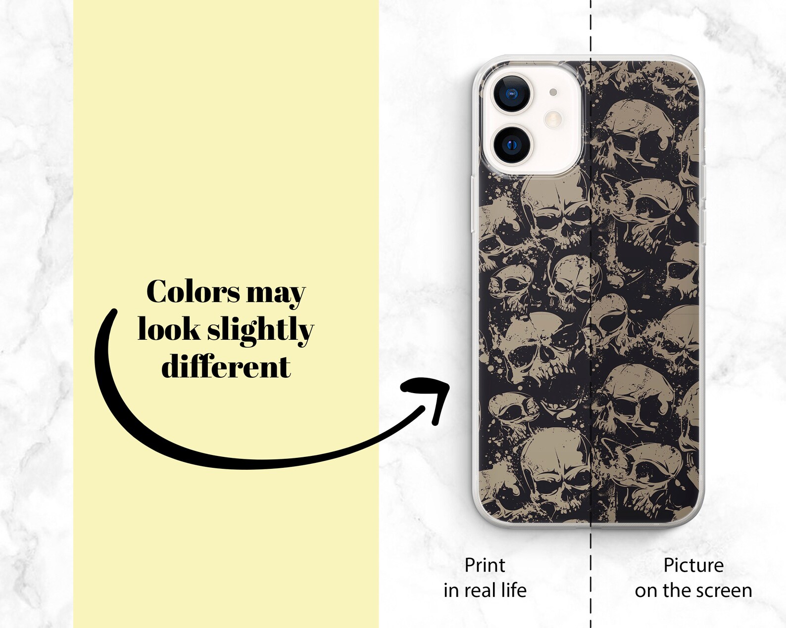 Skeleton Phone Case Aesthetic Skull Cover for Iphone 13 Pro | Etsy