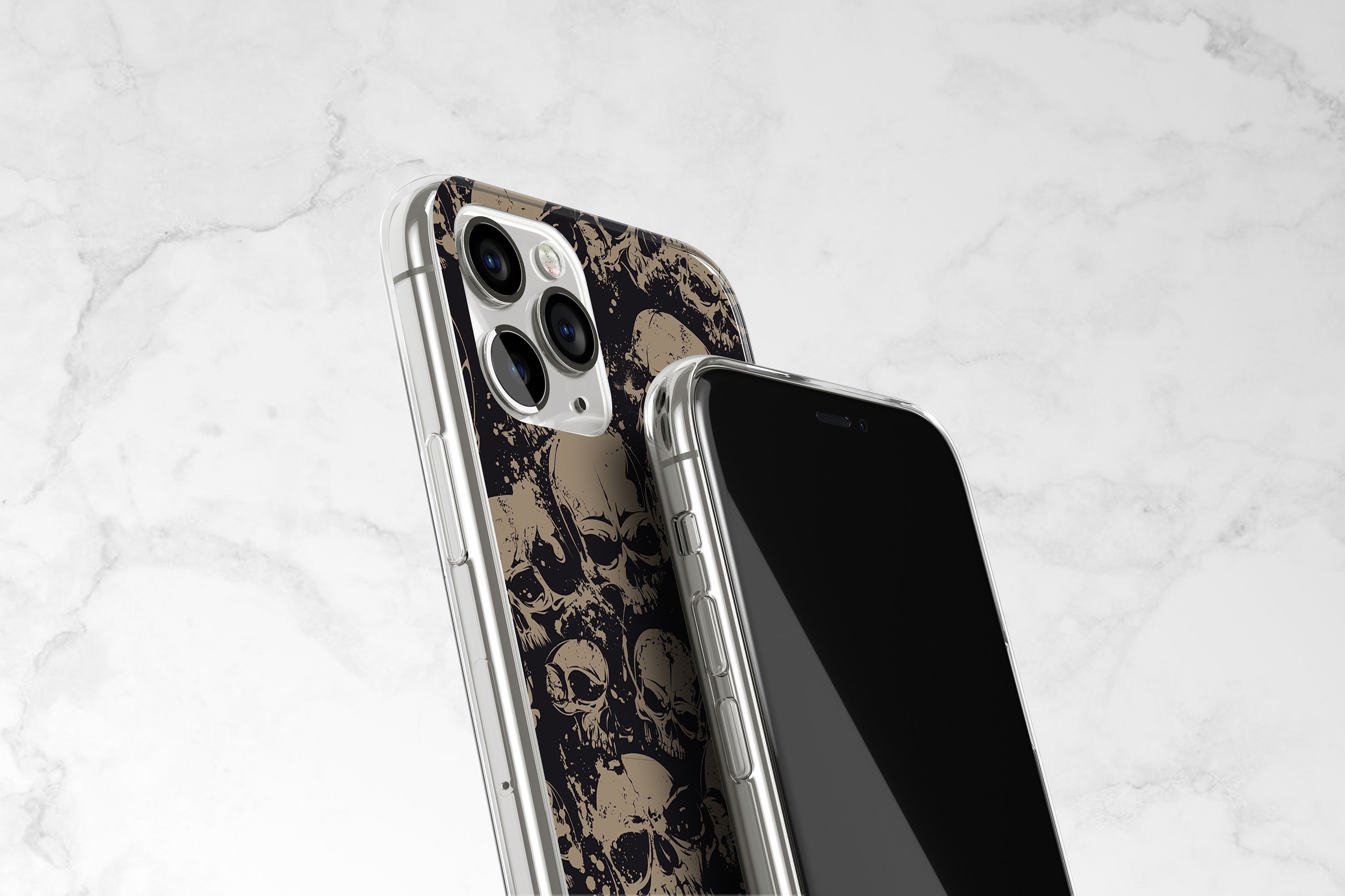 Skeleton Phone Case Aesthetic Skull Cover for Iphone 13 Pro | Etsy