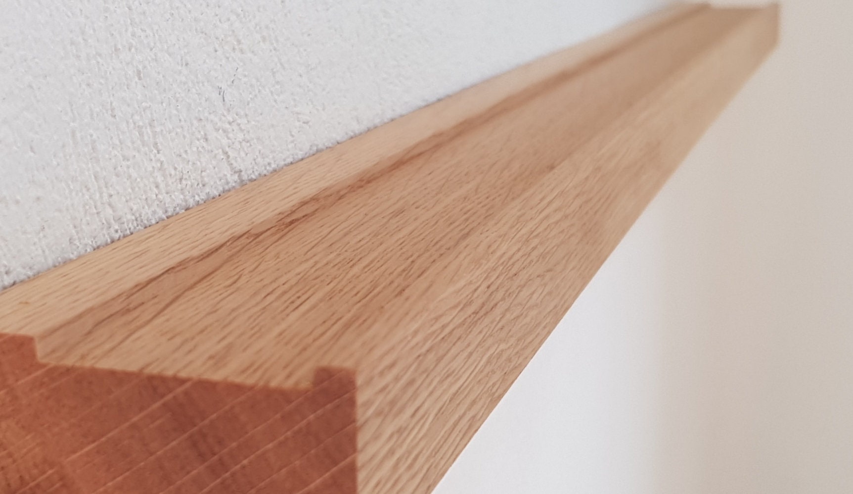 Bilderleiste Massivholz Eiche Fotoleiste aus einem Stück Holz - Etsy.de