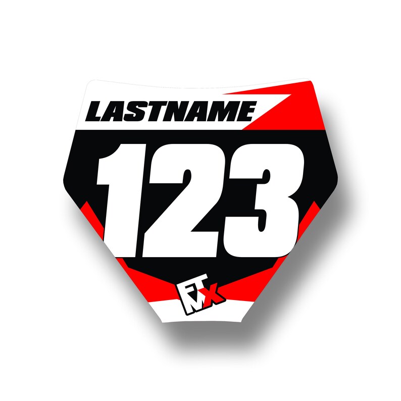 Gas Gas Styled Mini Number Plate Decals QTY10 - Etsy