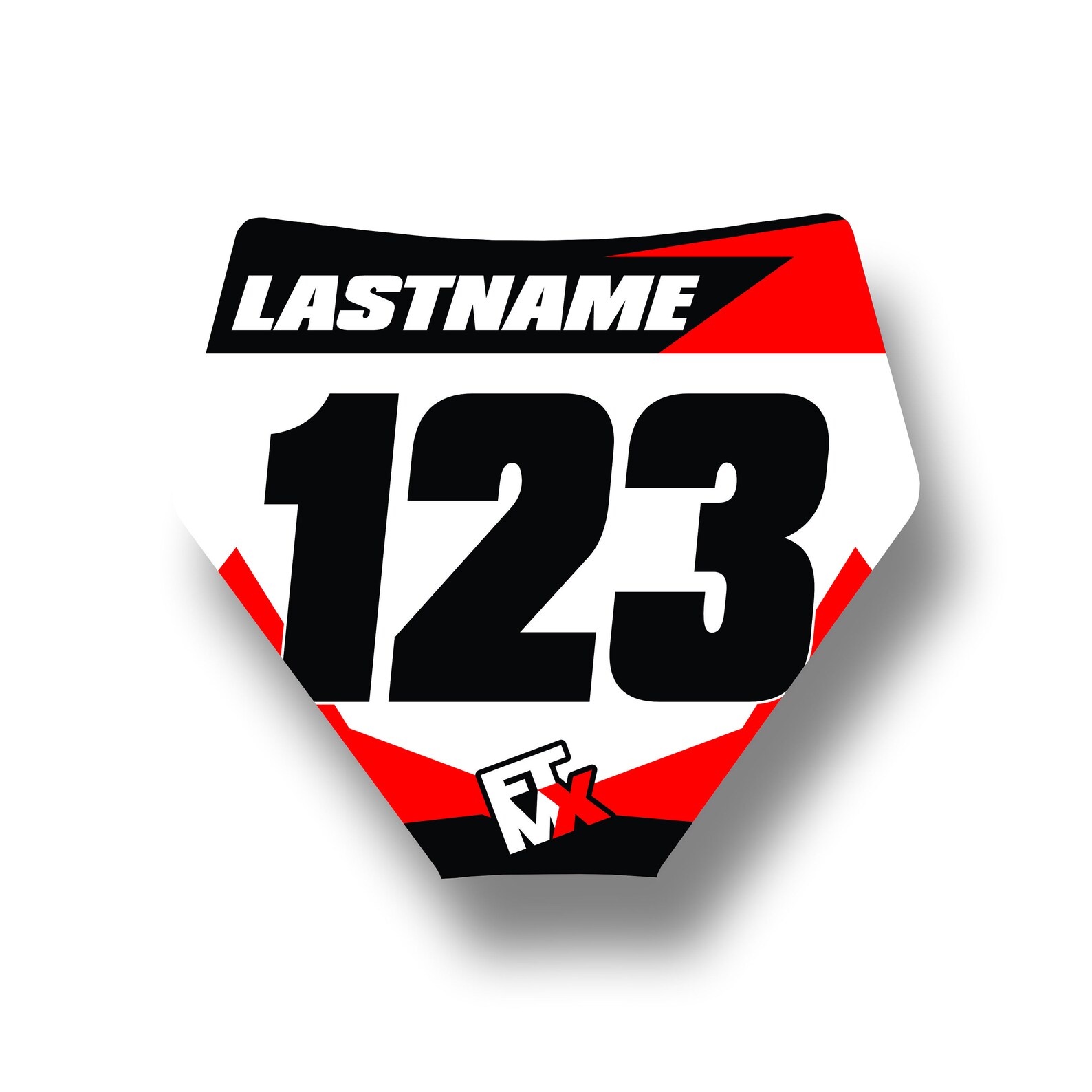 Gas Gas Styled Mini Number Plate Decals QTY10 - Etsy