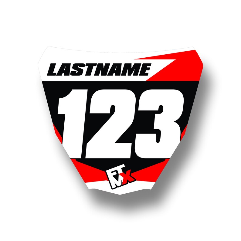 Honda Styled Mini Number Plate Decals QTY10 - Etsy