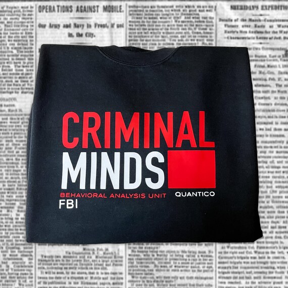 Criminal Minds Sweatshirt pullover crewneck gildan | Etsy