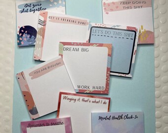 Funny Post It Notes | Etsy