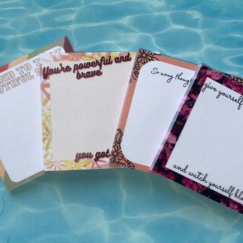 Mental Health Cute Fun Sticky Notes - Etsy