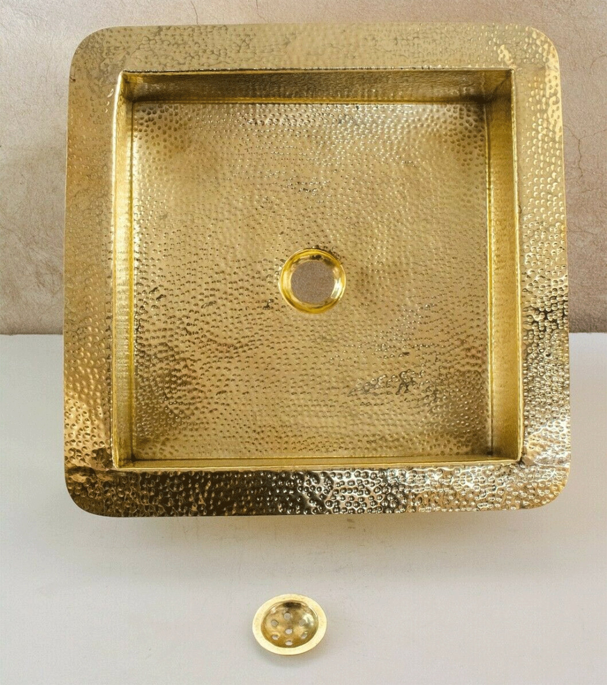 Handcrafted Moroccan Brass Wash Basin Brass Bathroom Decor - Etsy