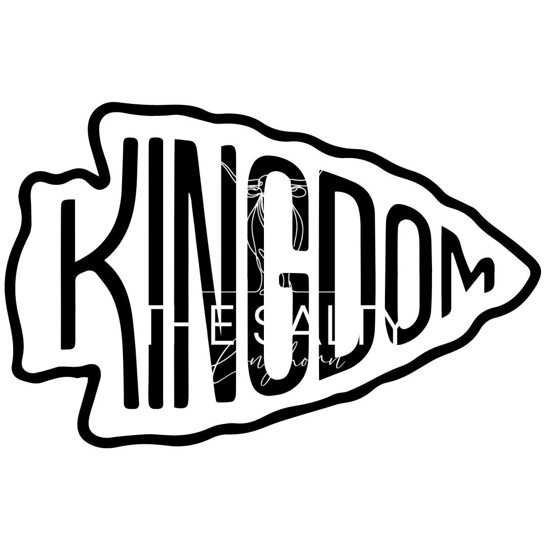 CHIEFS KINGDOM ARROWHEAD Svg, Chiefs Football, Kansas City, Kc Chiefs ...