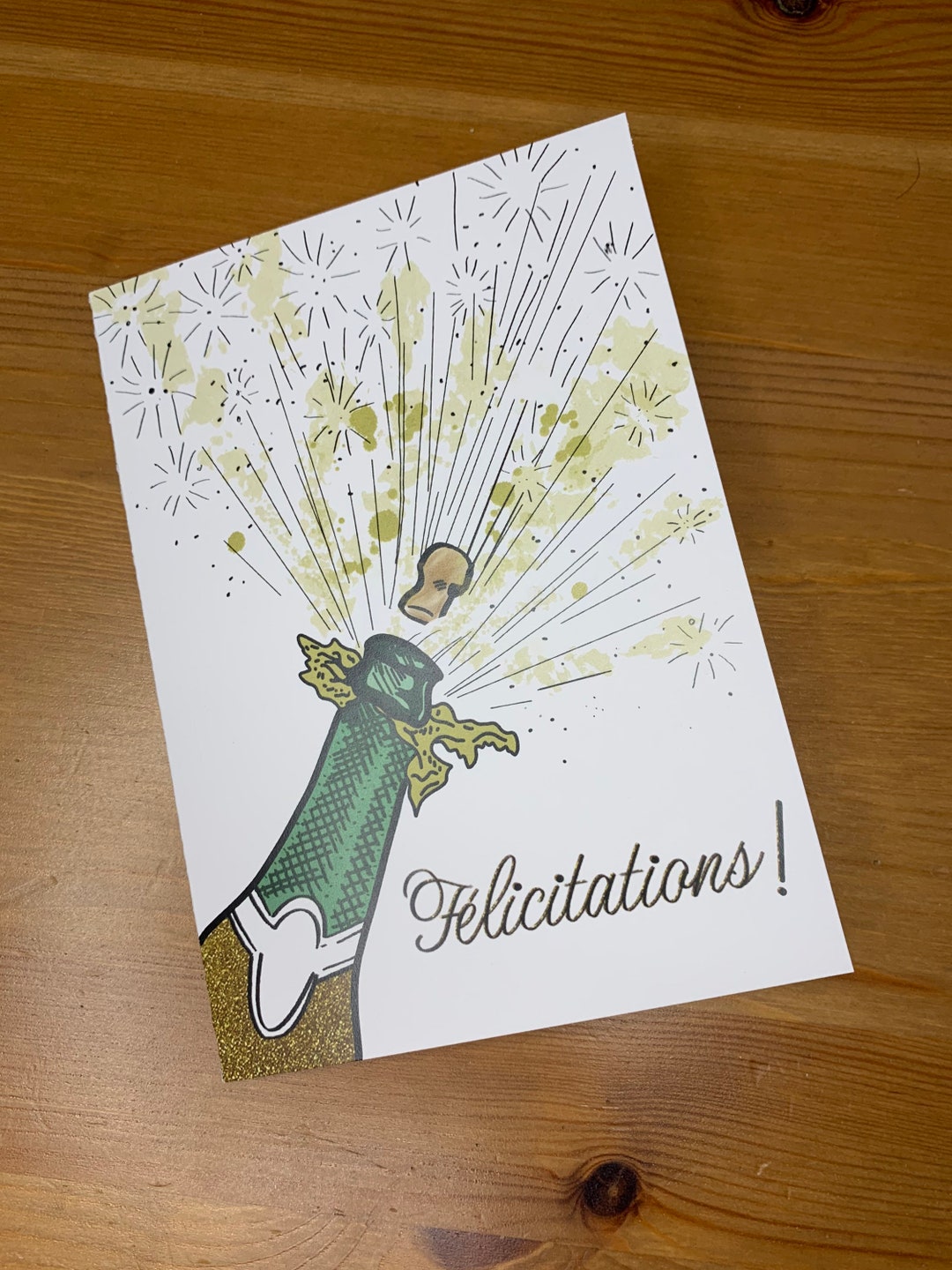 Félicitations Carte / (graduation) -french/ Option Also Available in ...