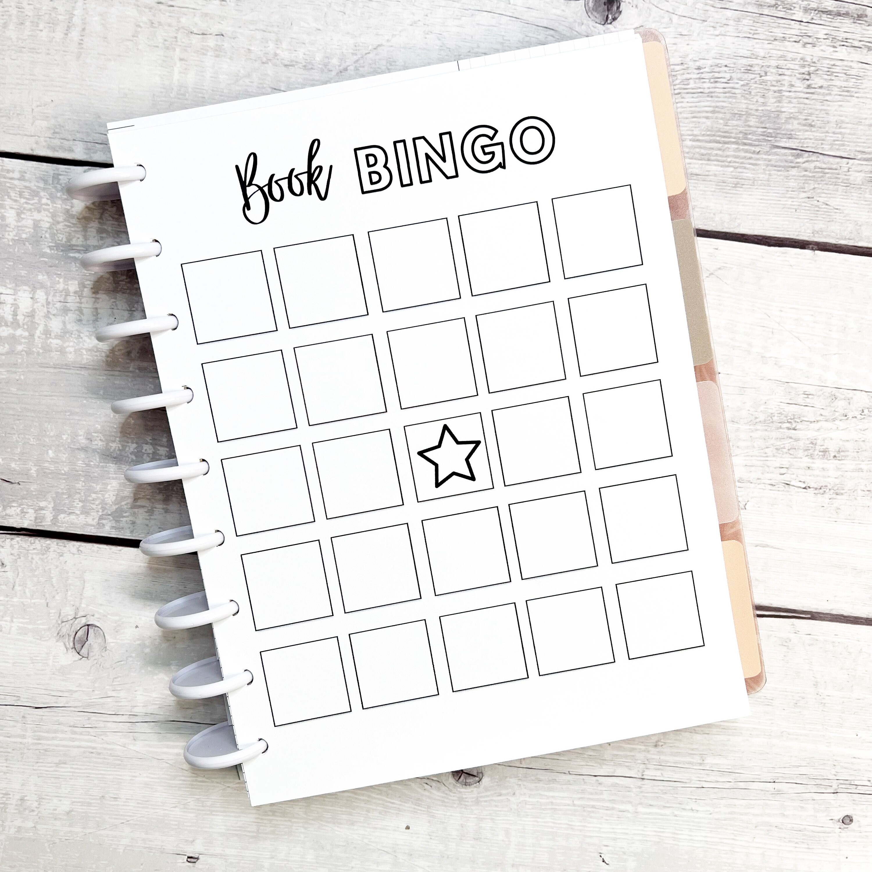 Book Bingo Reading Tracker | Etsy