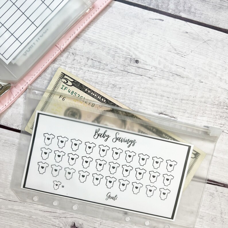Baby Savings Cash Envelope Insert - Etsy