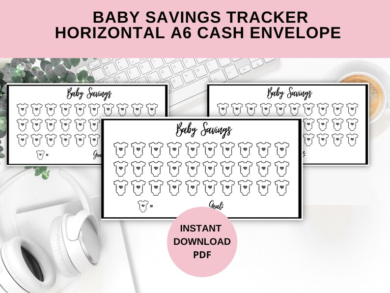Baby Savings Cash Envelope Insert - Etsy