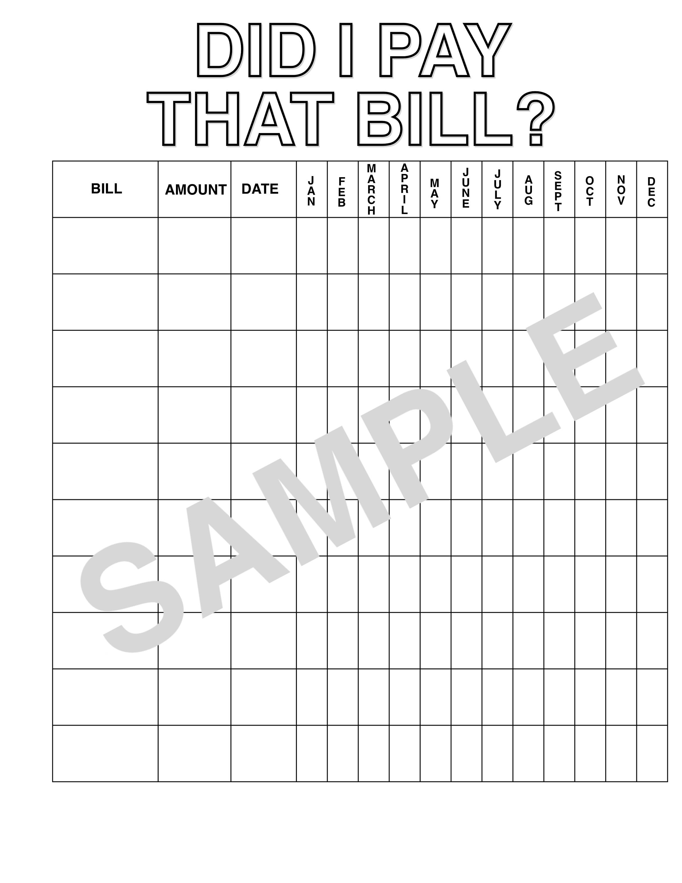 2021-bill-pay-tracker-10-bills-etsy