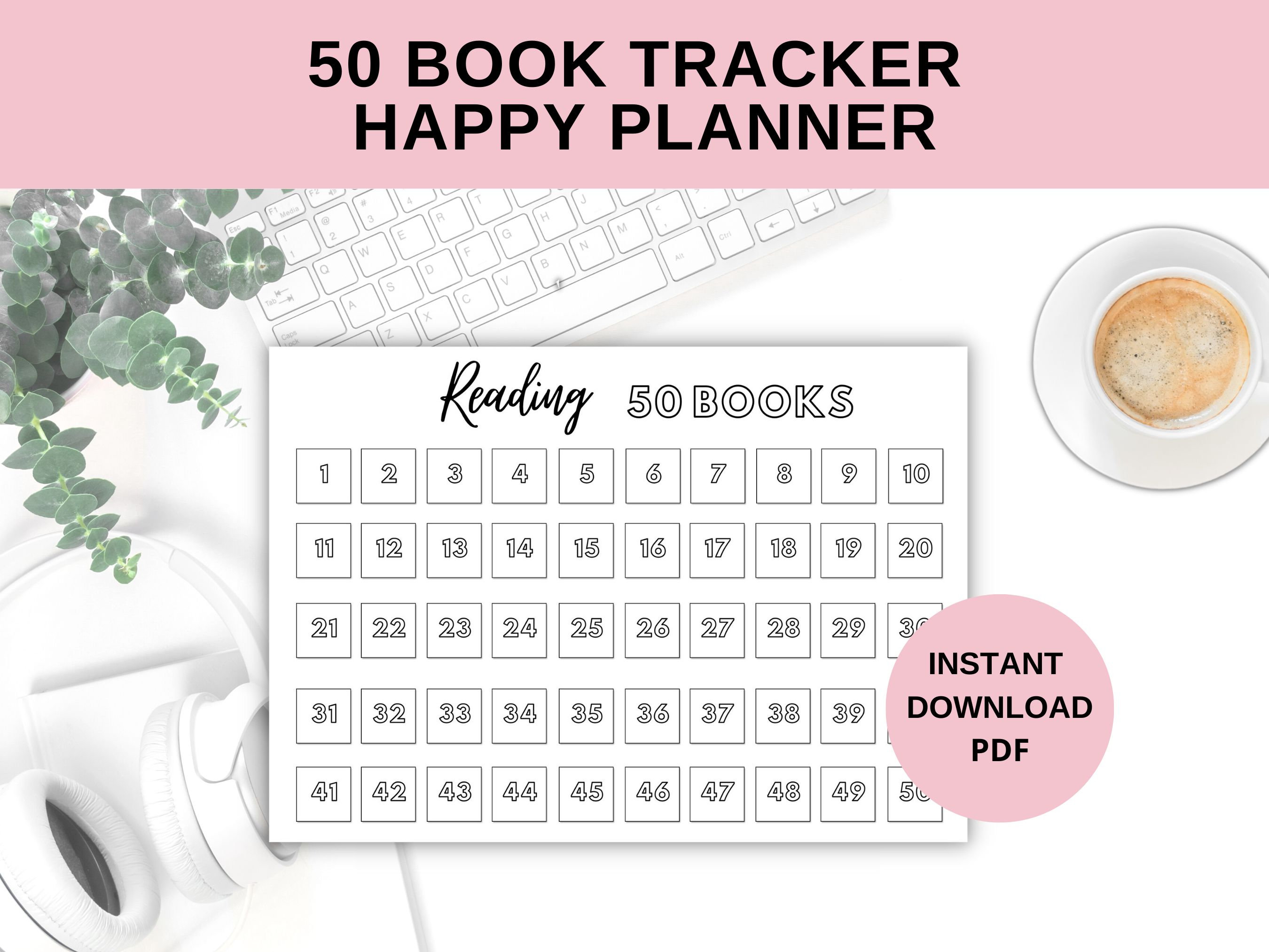 Reading Tracker for HP Printable 50 Books - Etsy