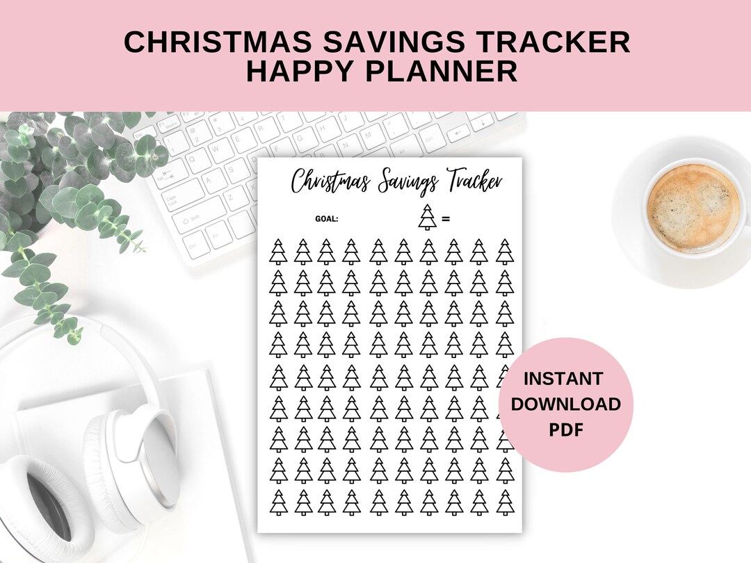 Christmas Savings Tracker - Etsy