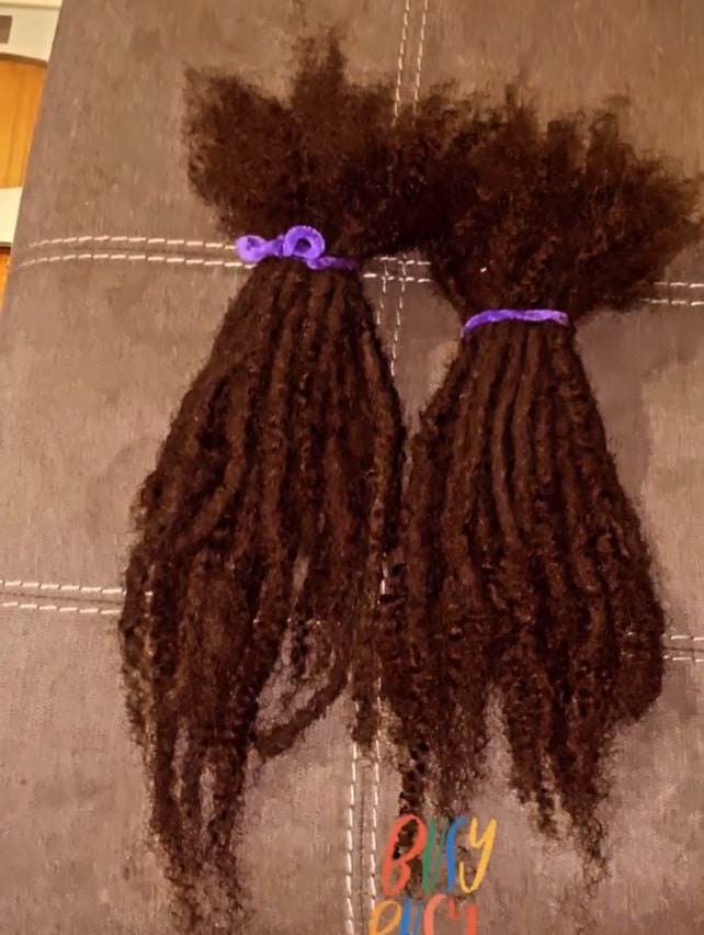 Kinky/curly Loc Extensions - Etsy