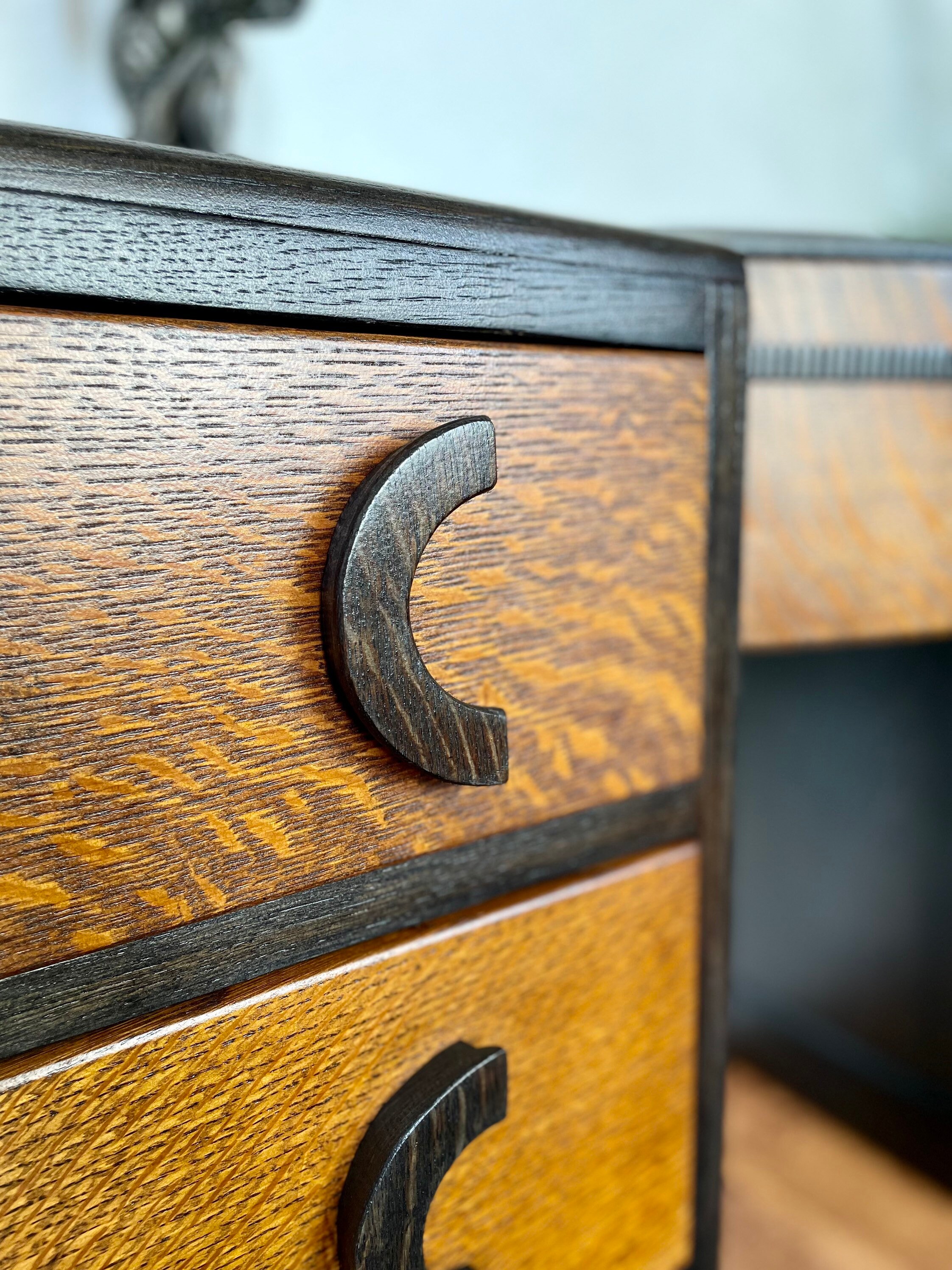 SOLD SOLD SOLD Solid Oak Dressing Table or Desk for Home - Etsy