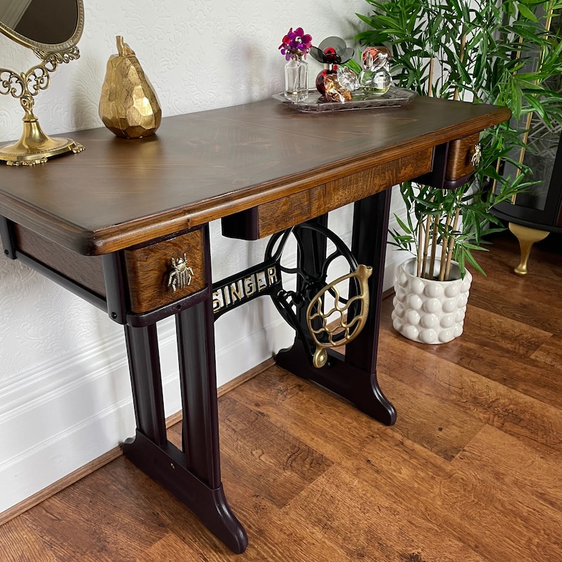 Singer Sewing Table - Etsy UK