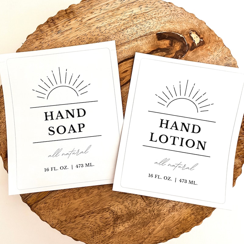 Soap Labels Stickers - Etsy
