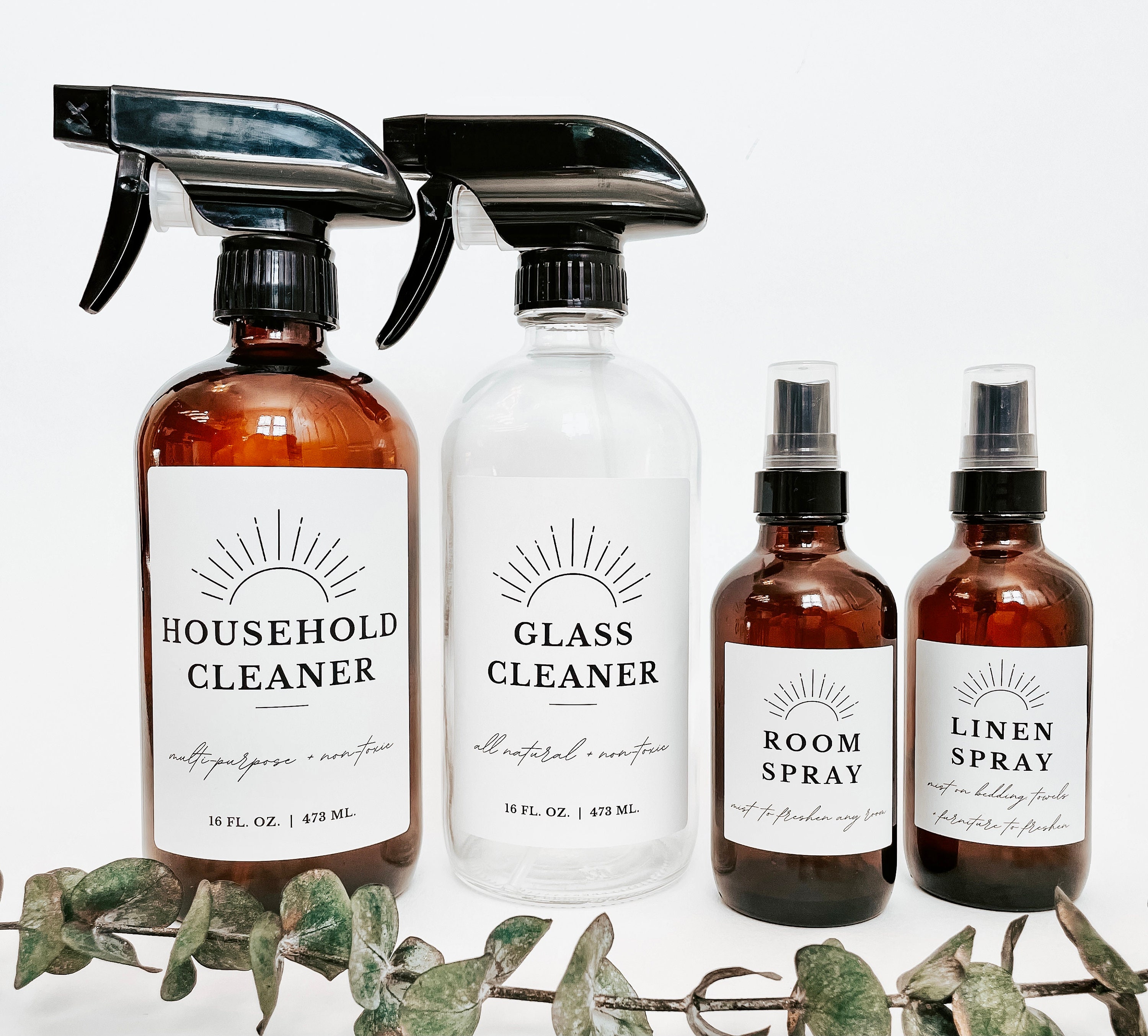 Linen Spray Label | PRINTED | for 2 or 4 Oz Bottle | Essential Oil ...