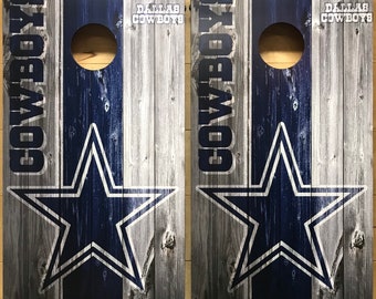 Dallas Cowboys Cornhole Boards | Etsy