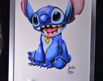 Realistic Lilo and Stitch - Etsy UK