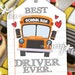 School Bus Driver Gift Tags / Book Marks - Easy DIY Printable Gift Tags ...