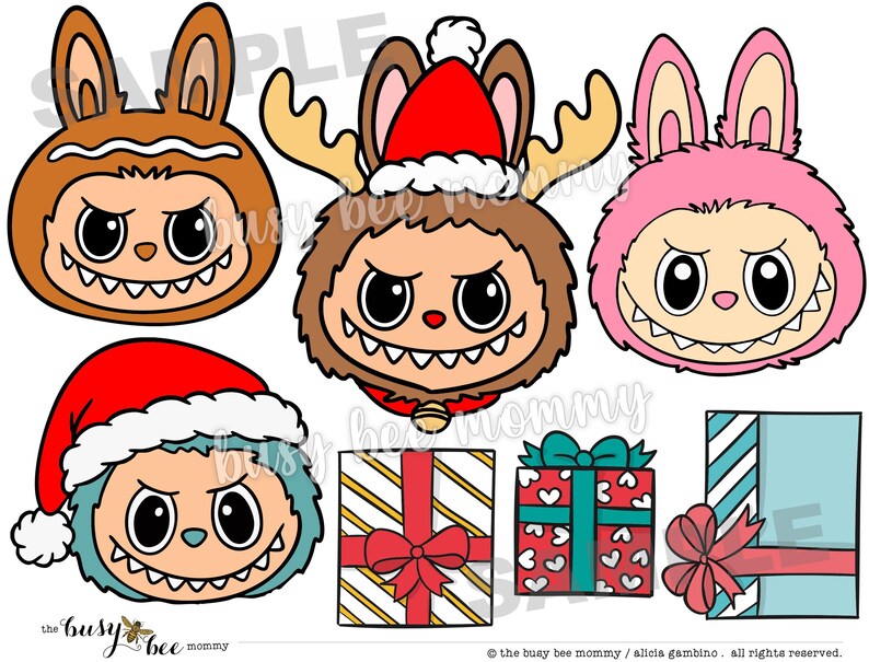Labubu Elf Props – Instant Download (printable PDF) - Etsy