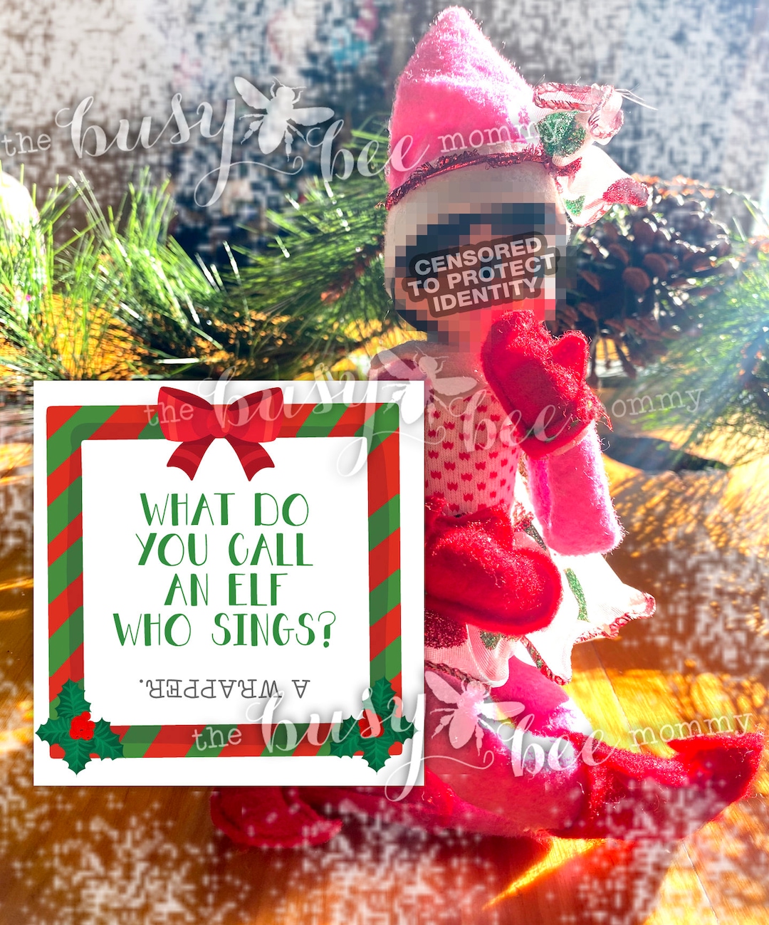 EASY ELF IDEA Instant Printable Elf Jokes, 12 Days of Elf Jokes, Elf ...