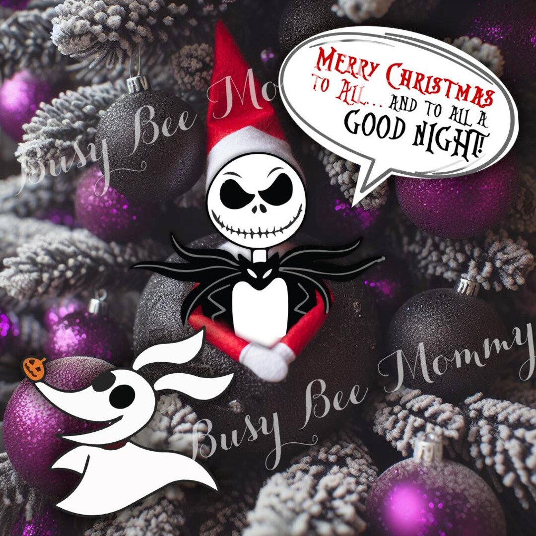 Elf Nightmare Before Christmas Easy Elf Printable Instant Download ...