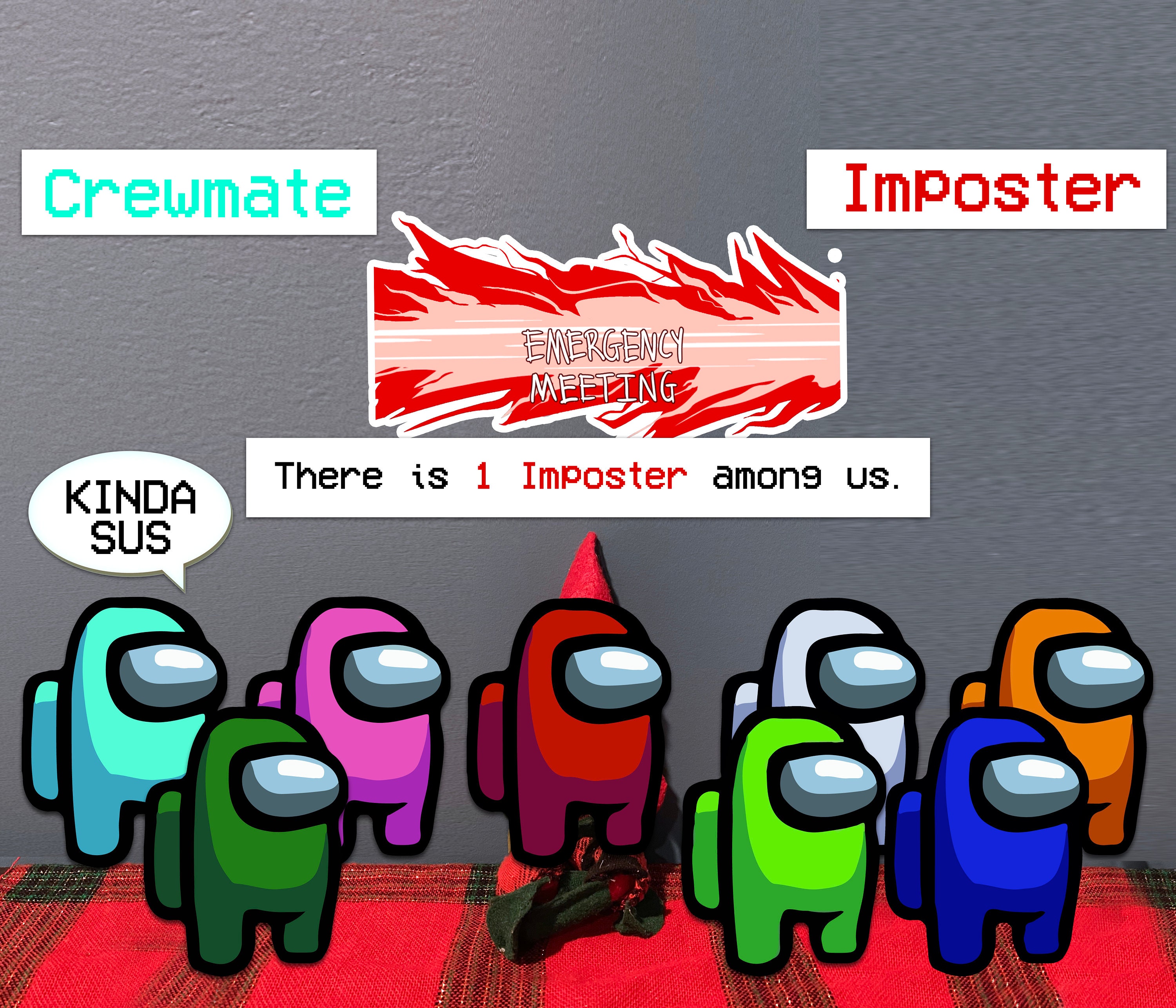 Elf Among Us Among Us Printable Elf Props - Etsy Australia