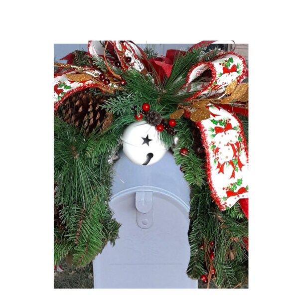 Wholesale Christmas Pine Swags Christmas Mailbox Decorations | How To ...