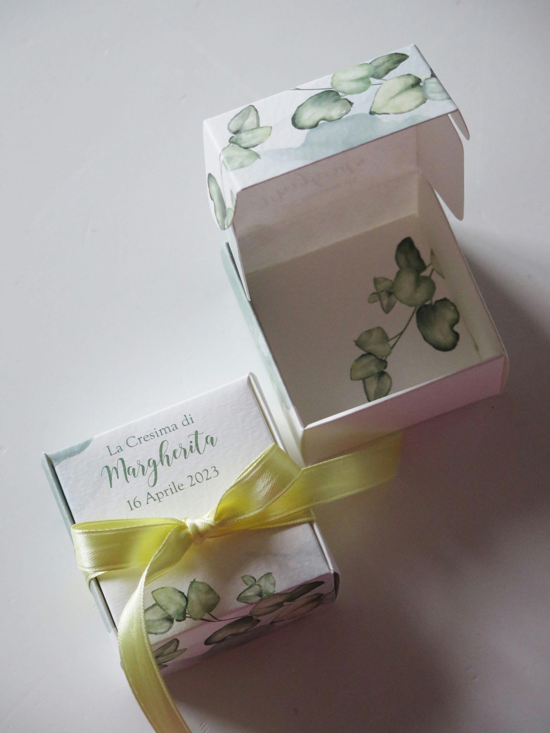 Set Scatoline porta confetti Cresima & Comunione fai da te-già montate ...