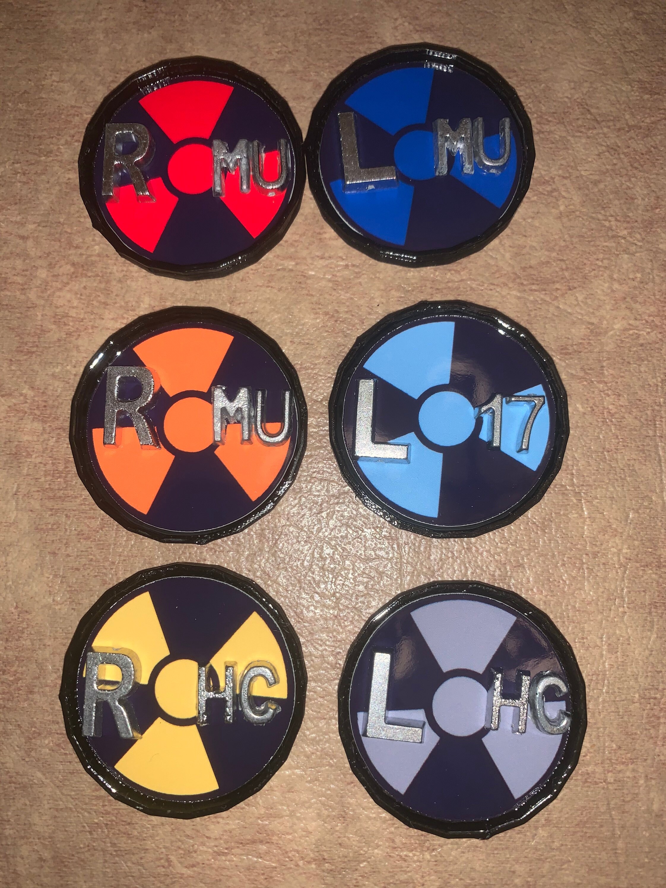 TRI FOIL Xray Markers Radiation Symbol Custom Made Rad Tech | Etsy