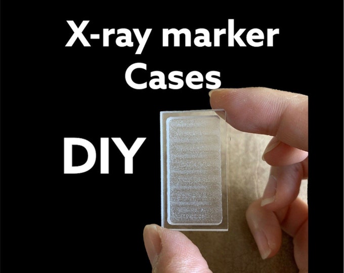 Xray Case for X-ray Markers - Xray Marker Plastic Clear Casing - DIY ...