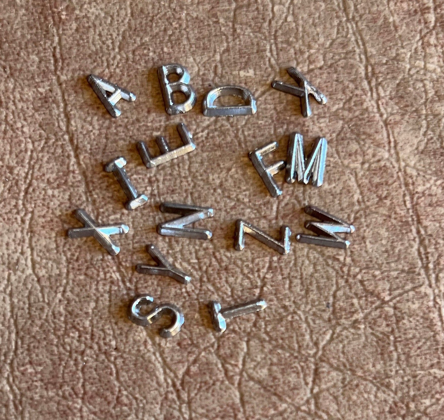 Small Letters for X-ray Markers - Unmounted Lead Letters - 1/4" Lead ...