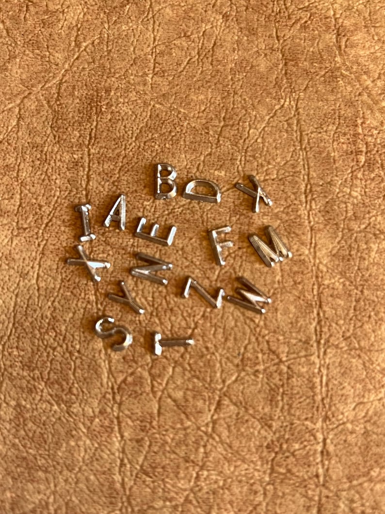 Small Letters for X-ray Markers - Unmounted Lead Letters - 1/4" Lead ...